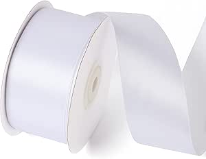 Amazon.com: 1-1/2 Inch Single Face Solid Color Satin Ribbon Roll ...