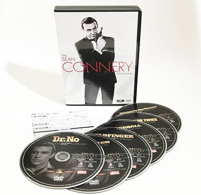 Amazon.co.jp: 【！】007/ショーン・コネリー DVDコレクション＜6枚組＞THE SEAN CONNERY COLLECTION【！】007/ショーン・コネリー DVD ...