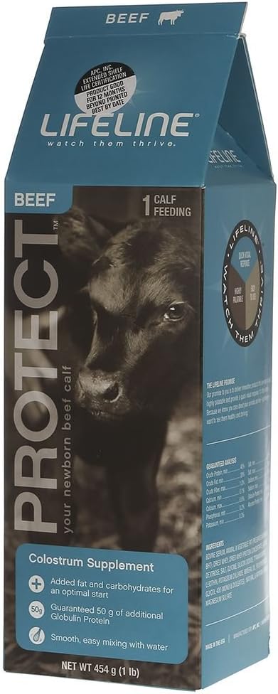 Amazon.com : Lifeline Protect Beef Colostrum Supplement : Pet Care ...