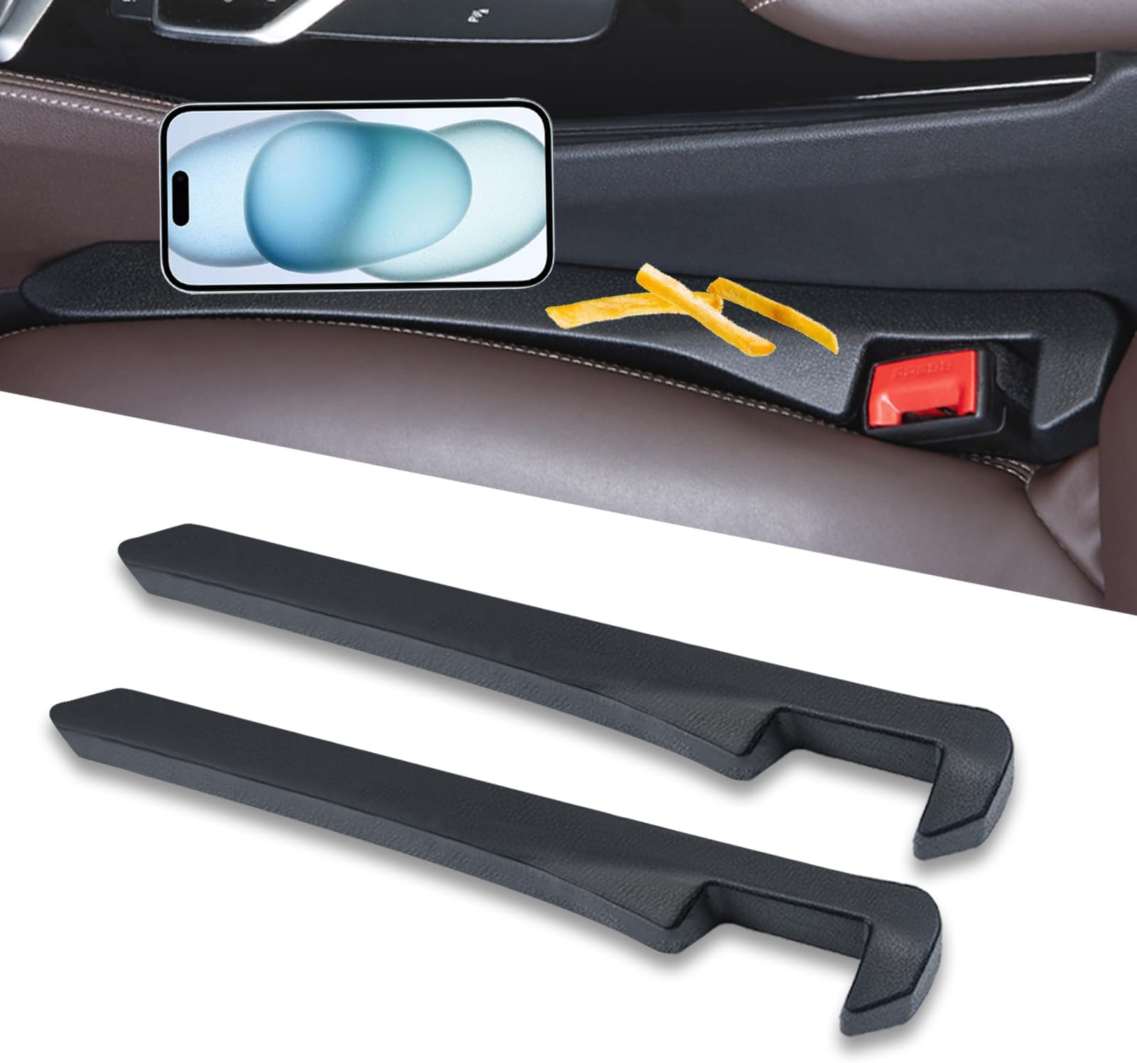 Amazon.com: SUNMORN 2PCS Car Seat Gap Filler, Fits Well in Most ...