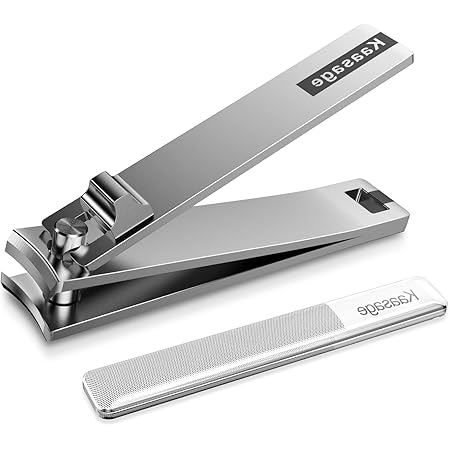 Amazon.com: VANWIN Nail Clippers for Thick Nails, 16mm Wide Jaw Opening ...