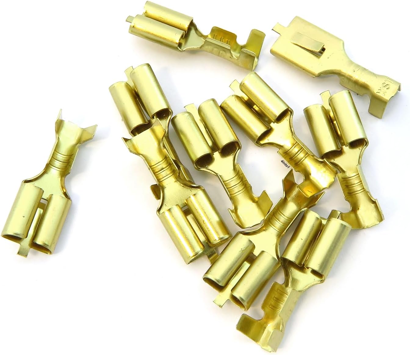 Amazon.com: Cable Female Locking Spade Connector - 6.3mm - 10 Pack ...