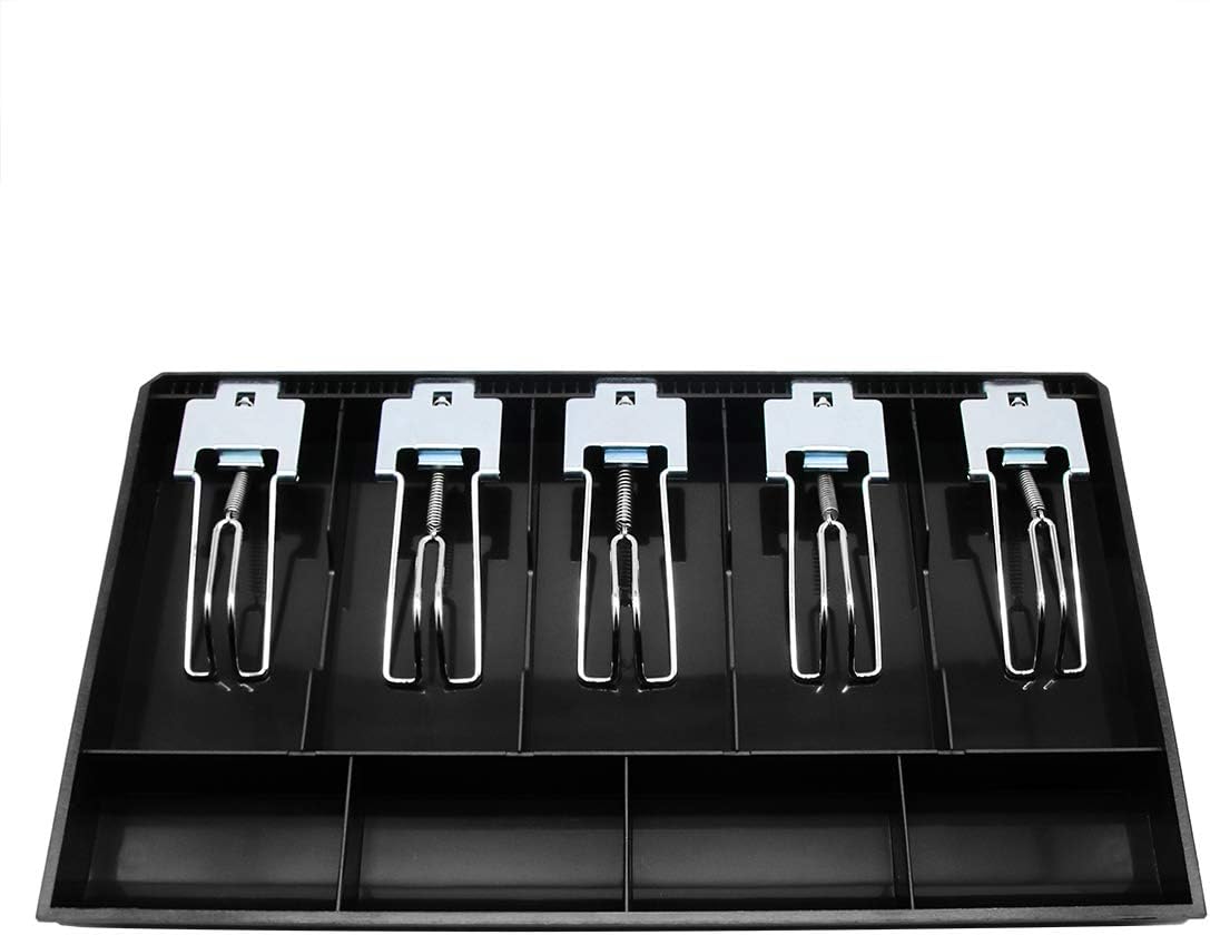 Amazon.com: Five Grids Cash Drawer Register, 5 Bill 4 Coin Slots Insert ...