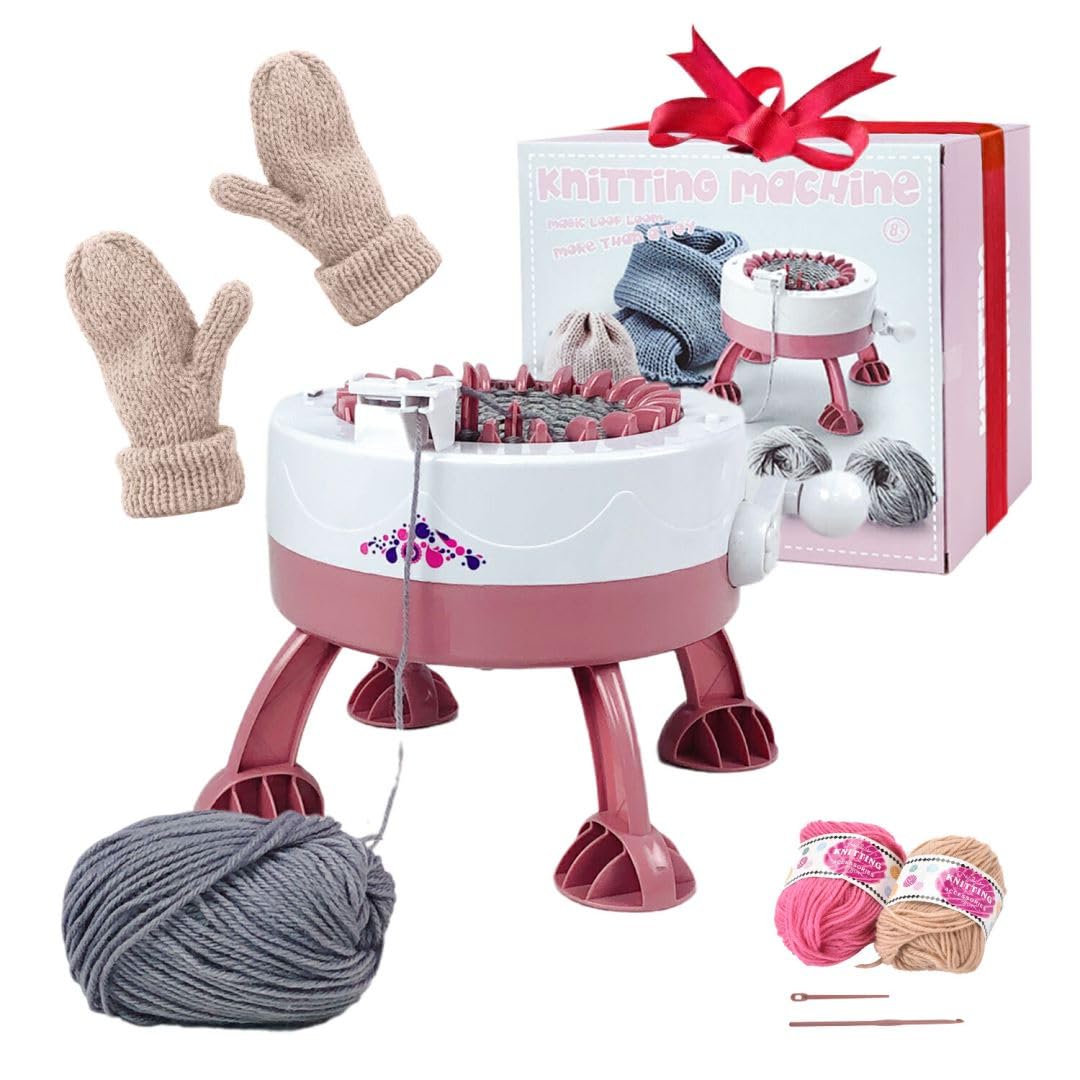 Snapklik.com : Knitting Machine 22 Needles Smart Weaving Loom Crochet ...