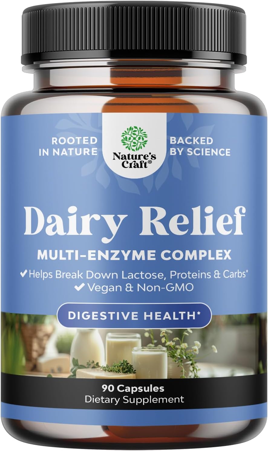 Amazon.com: Major Fast Acting Dairy Aid Lactase Enzyme Supplement for ...