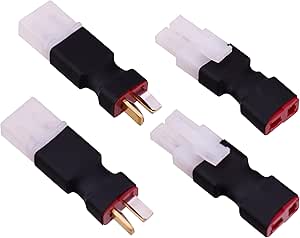 Amazon.com: Mesimsple 4PCS for Big Tamiya Style to Deans T Style Plug ...