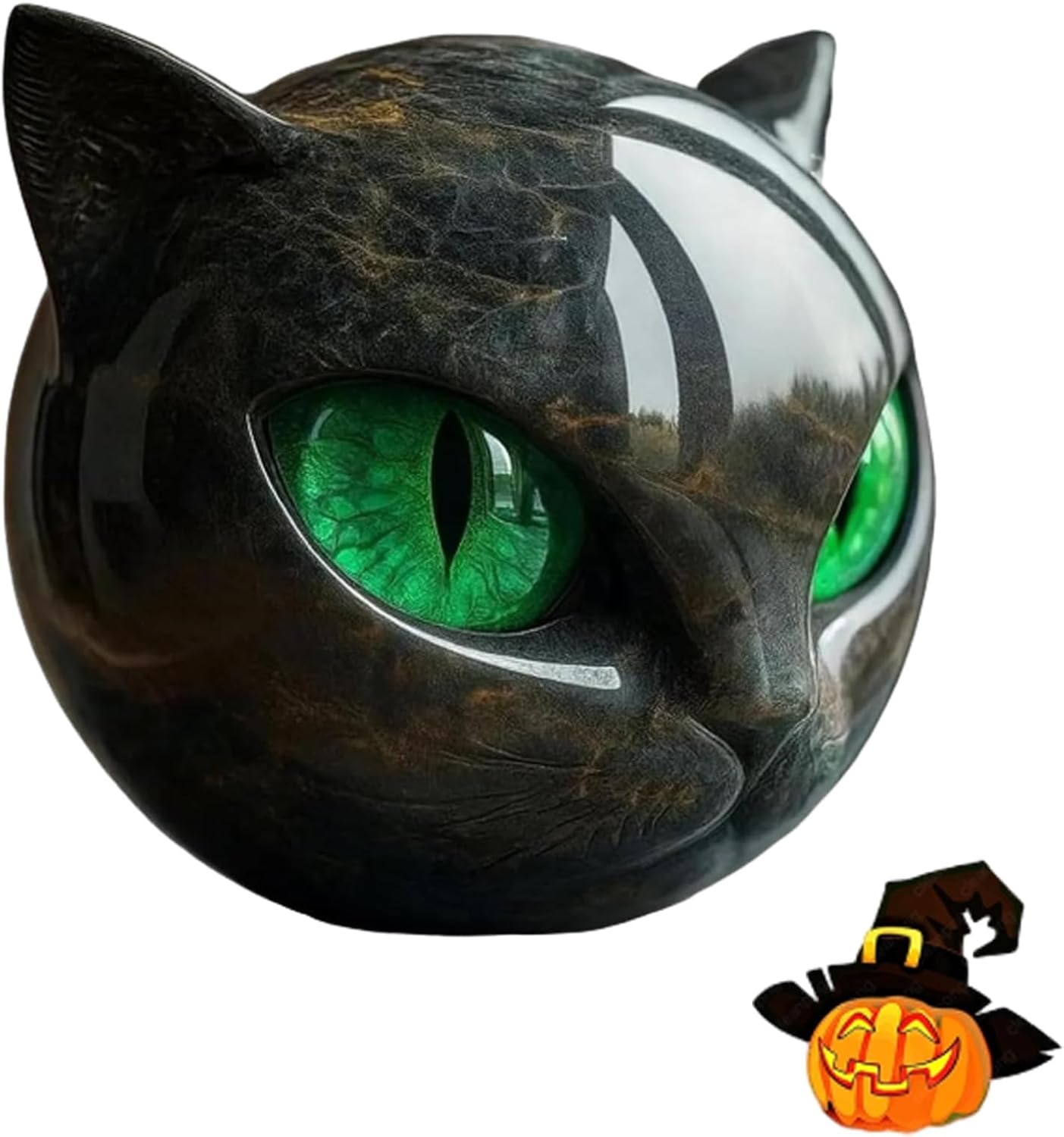 Amazon.com: LONDRAF Iiipu Atelier Cat, Luxury Black Cat Stone Sculpture, Crystals Elegant Home ...