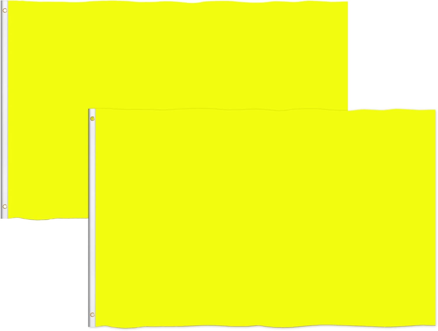 Amazon.com : Consummate Solid Yellow Flag 3x5 Foot Plain Yellow Flags ...