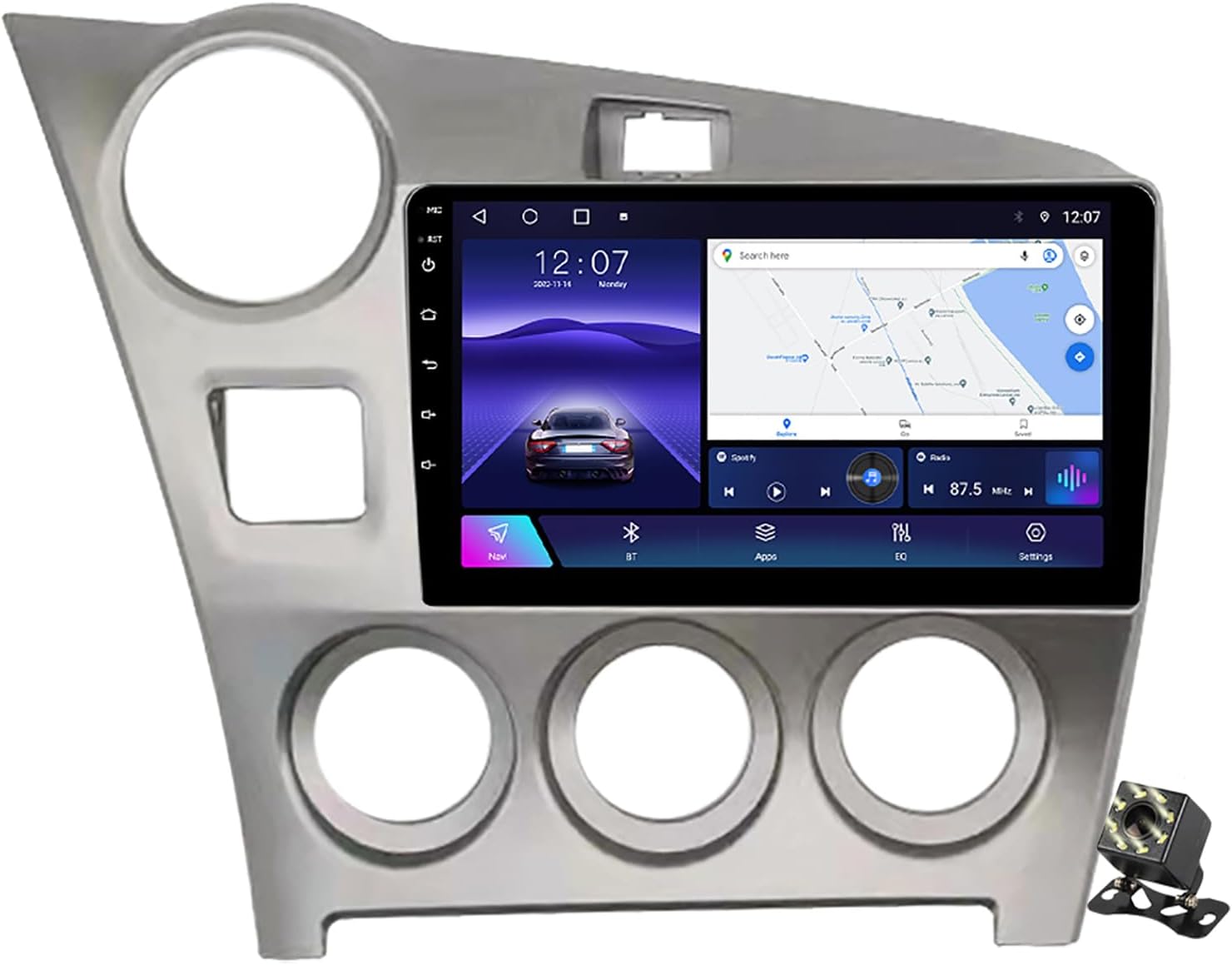 Amazon.com: 9'' Car Radio Multimedia Player for Toyota Matrix 2 E140 ...