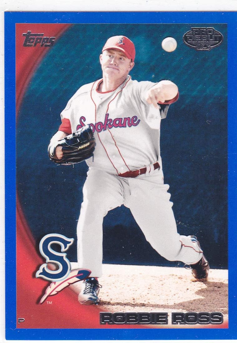 Amazon.com: 2010 TOPPS DEBUT ROBBIE ROSS BLUE RC ROOKIE /259 ...