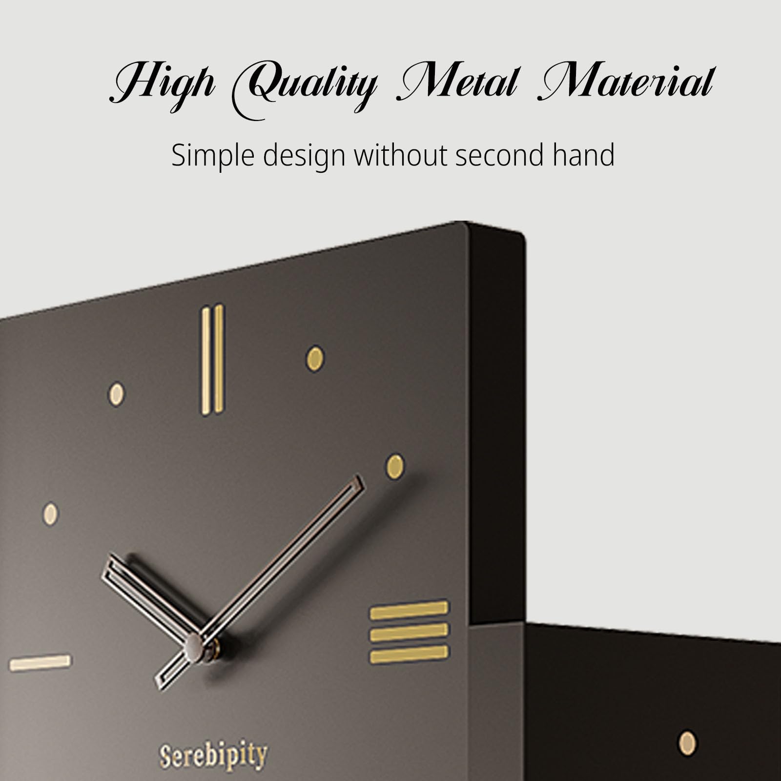 Corner Wall Clocks Decorative Double Sided Clock-Square Creative ...