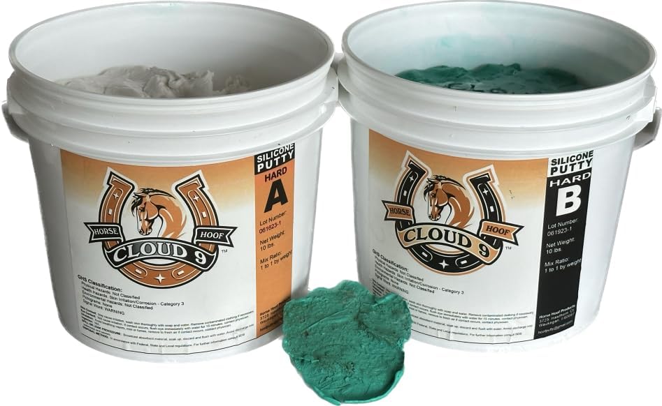 Amazon.com : Horse Hoof Products Cloud 9 Equine Putty - Hard Shore 50 ...