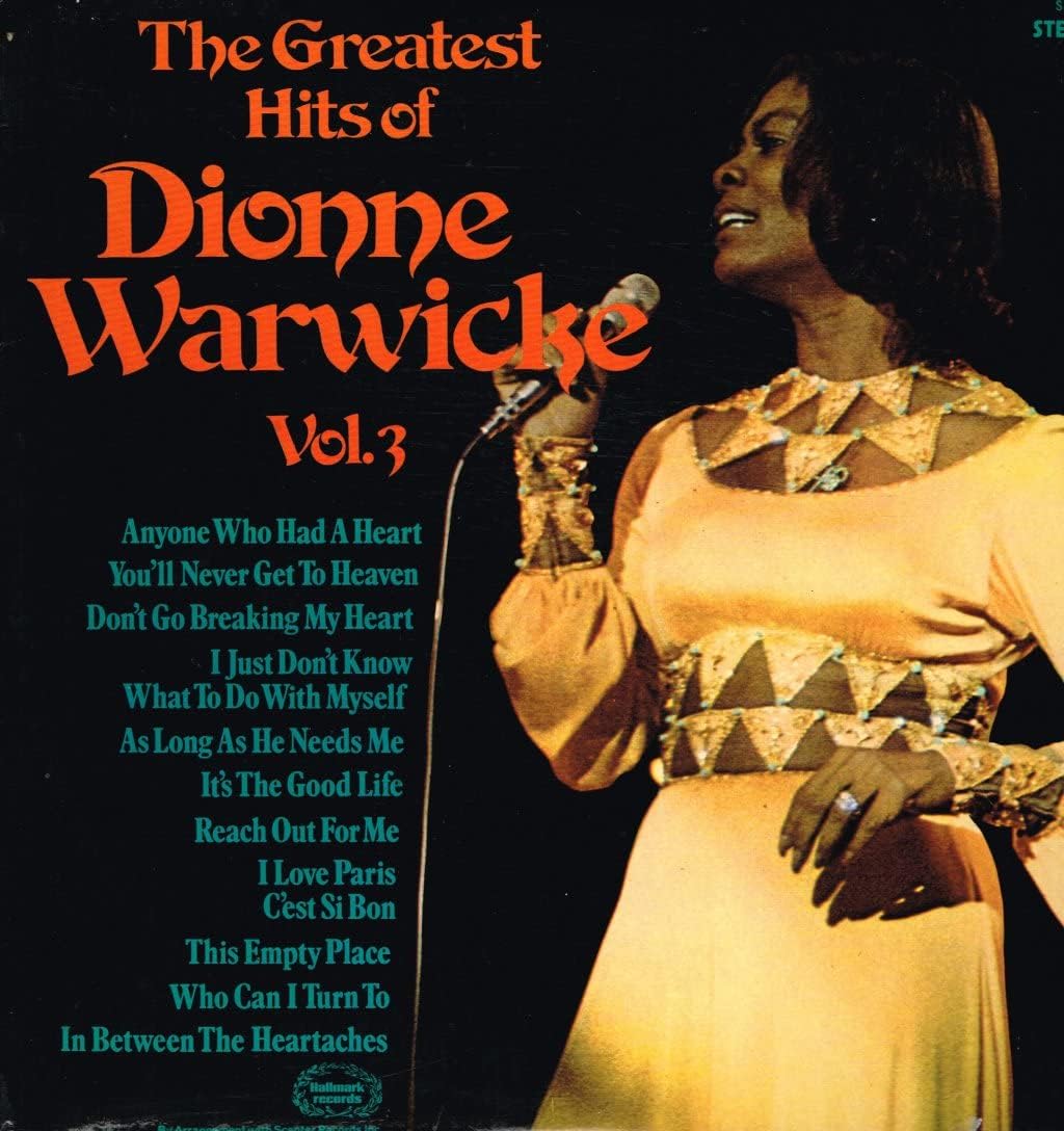 The Greatest Hits Of Dione Warwick Vol. 3 by Dionne Warwick: Amazon.co ...