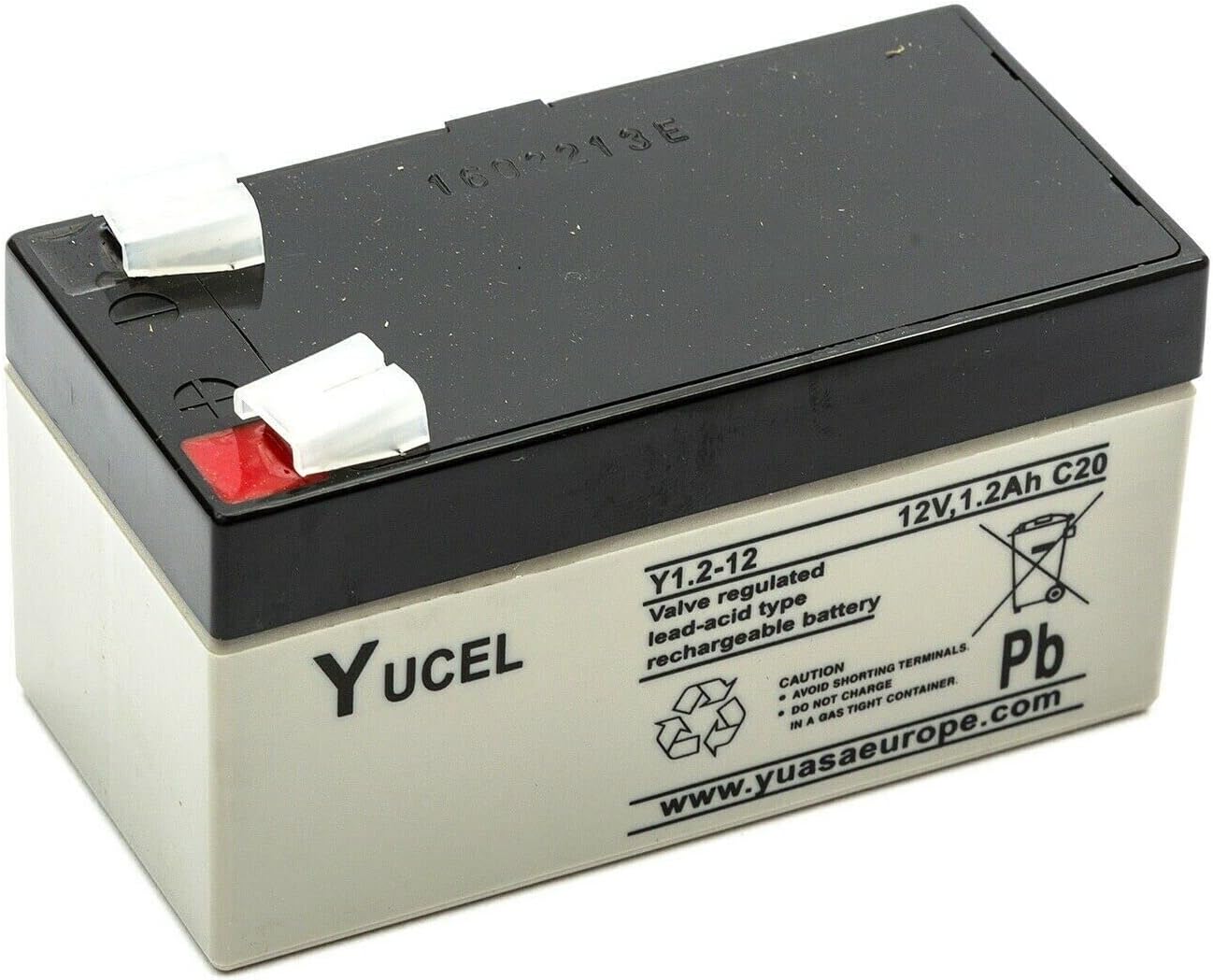 Yucel - SLA Battery Y1.2-12 12V 1.2Ah YUCEL - Unit: Amazon.co.uk ...