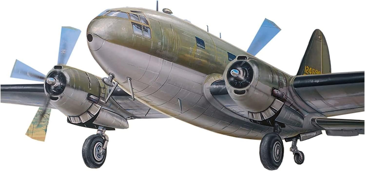 Amazon.com: Barom CV72145 1/72 US Army Air Force Curtis C-46A Commando ...