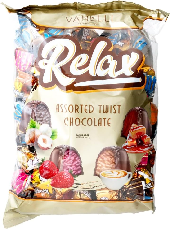Amazon | VANELLI リラックス アソート ツイスト チョコレート 1kg | VANELLI | チョコレート 通販