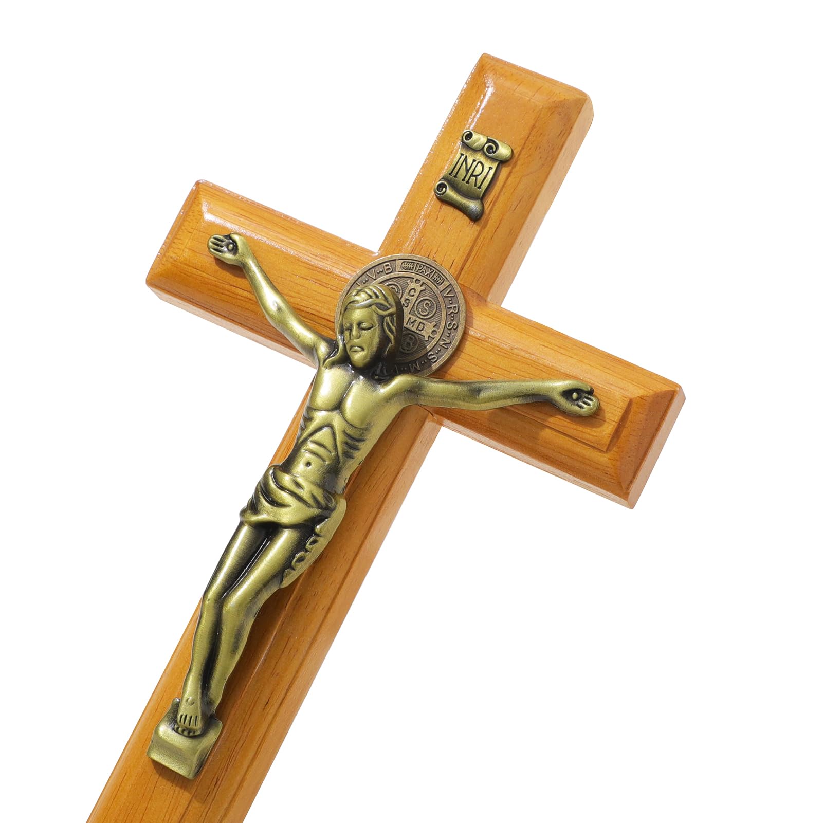 Snapklik.com : 10 Inch Crucifix Wall Cross, Handmade Jesus Christ ...
