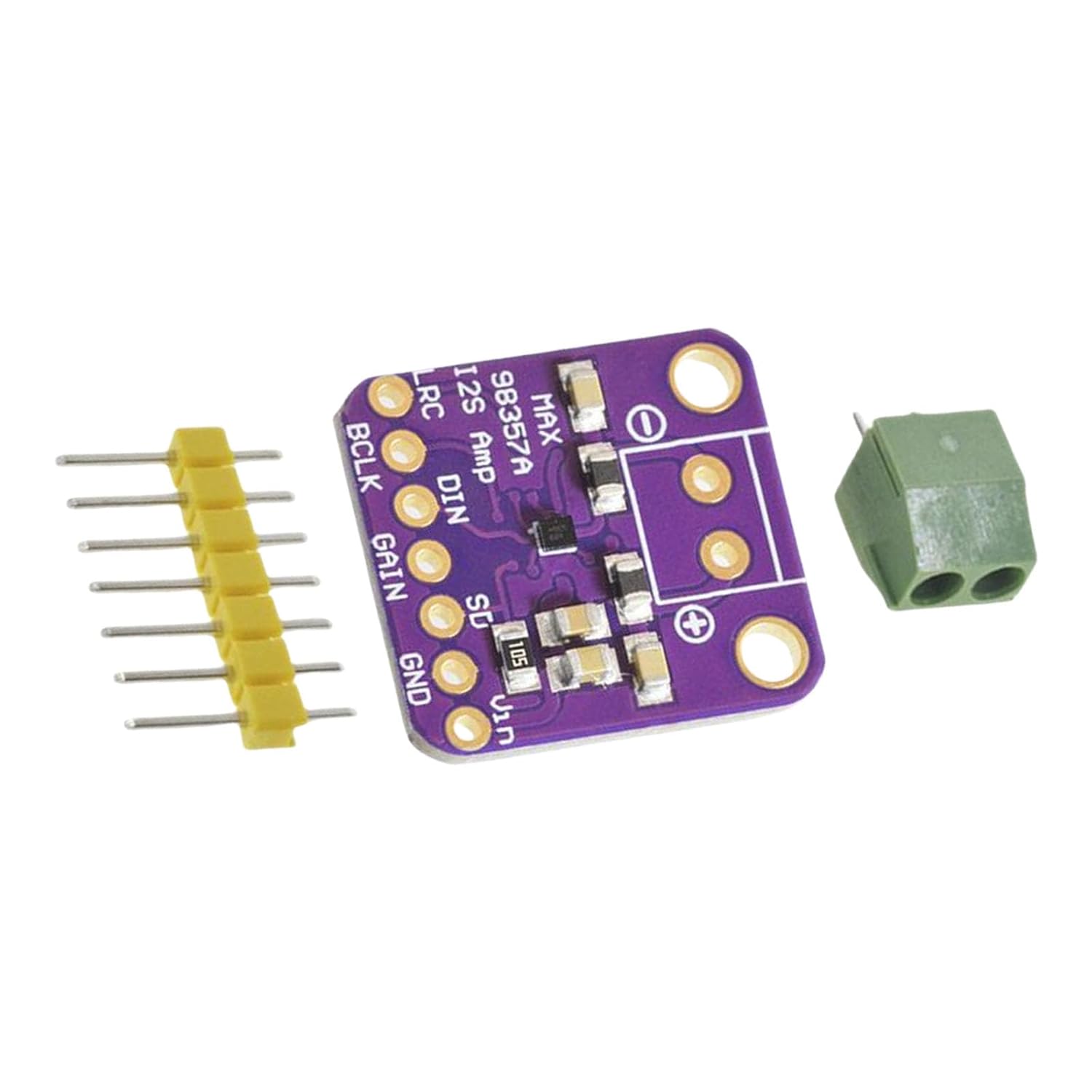 MAX98357 MAX98357A I2S 3W Board Port Decode Class D Amplifier Module ...