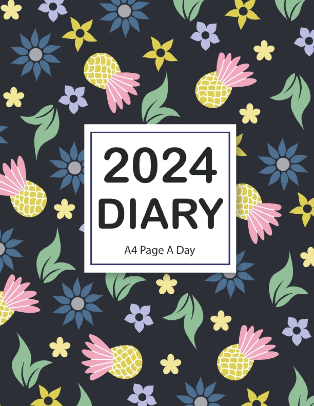 Buy 2024 Diary A4 Page A Day: One Page Per Day to View Planner from ...