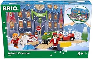 BRIO World 36015 Advent Calendar 2023, Accessories for Train Set for ...