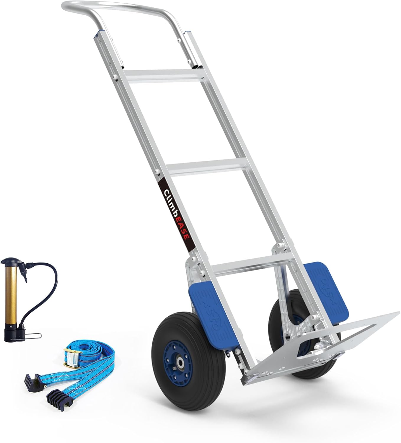 Amazon.com: ClimbEASE HT200H0 Heavy Duty Hand Truck Dolly, 440lbs Load ...