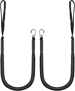 2pcs Boat Bungee Dock Lines, 4 ft Boat Bungee Anchor Line Dock Rope ...