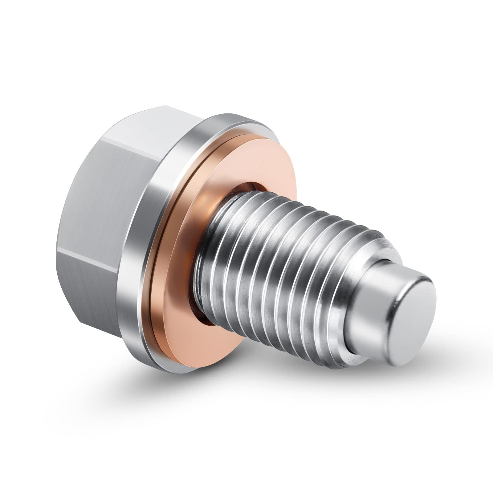 Snapklik.com : M16 X15 Magnetic Oil Drain Plug Stainless Steel Oil Pan ...