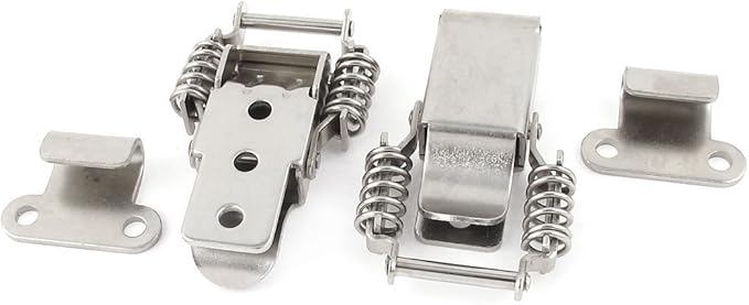 Uxcell Cabinet Locking Compression Draw Spring Toggle Latch Catch (Set ...