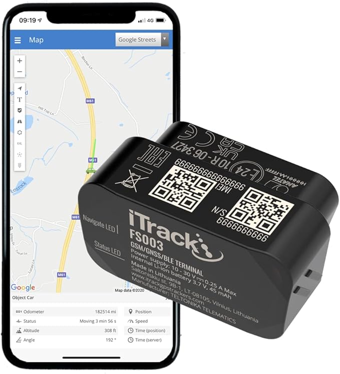 iTrack FS003 OBD Port Car Van Motorhome GPS Tracker - Easy Install ...