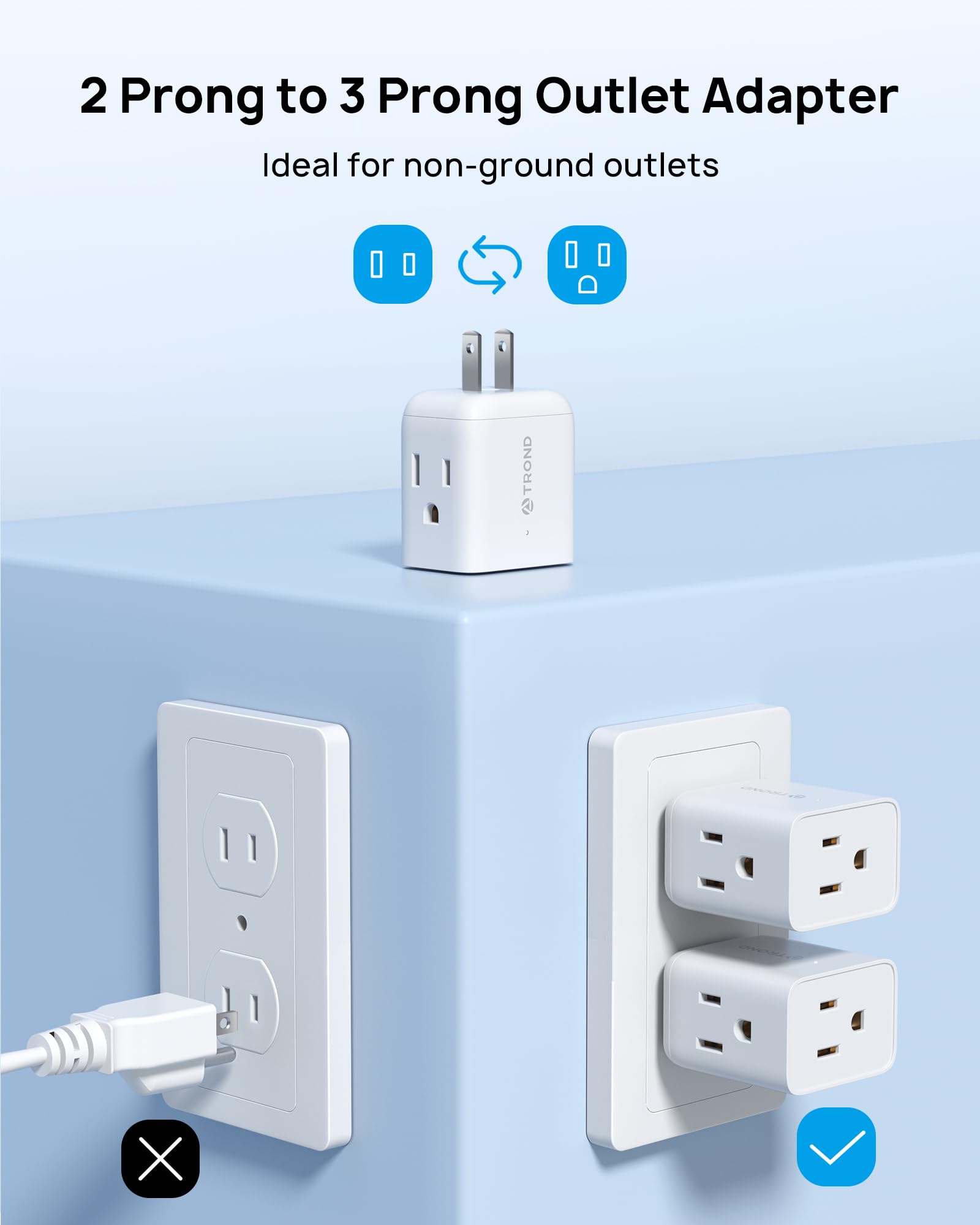 Socket Adapter With Ground