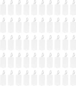 Amazon.com : PATIKIL Reusable Plastic Tags, 50pcs Shipping Tags ...