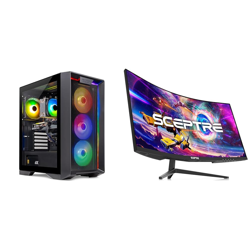 Skytech Nebula Gaming PC Desktop – Intel Core i3 12100F 3.3 GHz, NVIDIA ...