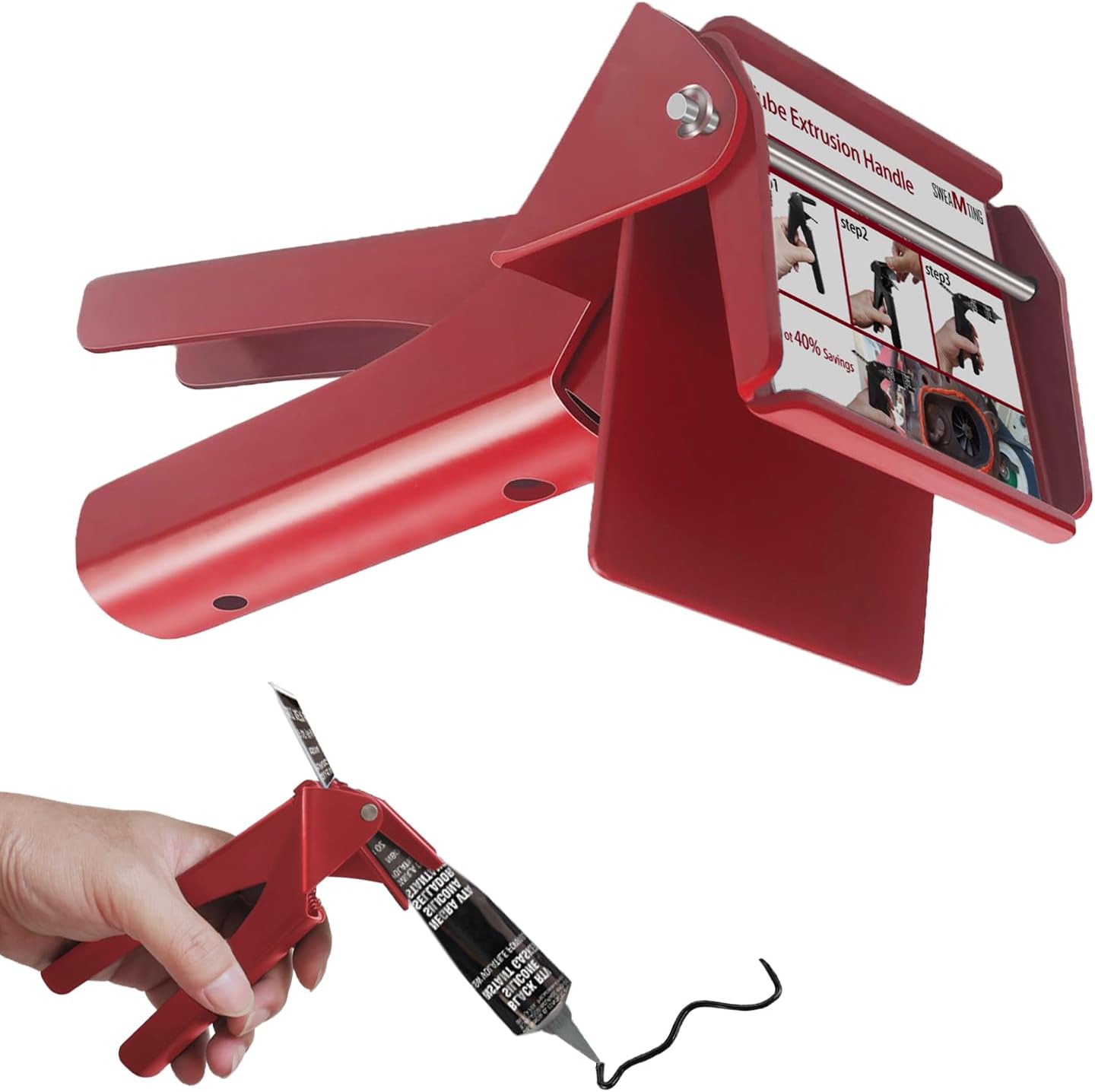 Amazon.com: SWEAMTING Tube Squeezer Tool Made of Iron,Efficient RTV ...
