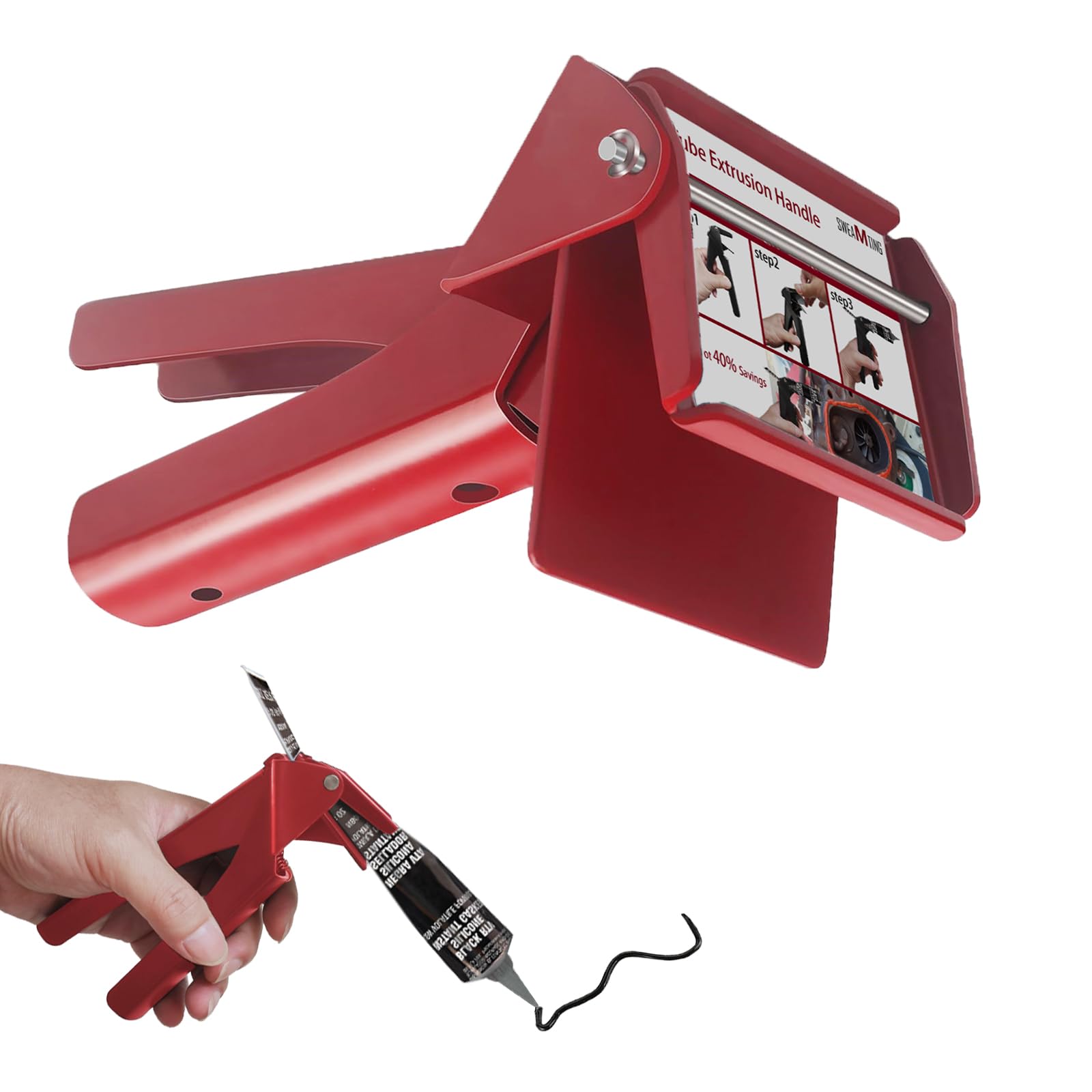 Amazon.com: SWEAMTING Tube Squeezer Tool Made of Iron,Efficient RTV ...