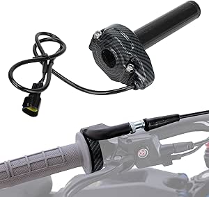 IUVWISN Electric Dirt Bike Throttle for Surron, Twist Handle Throttle ...