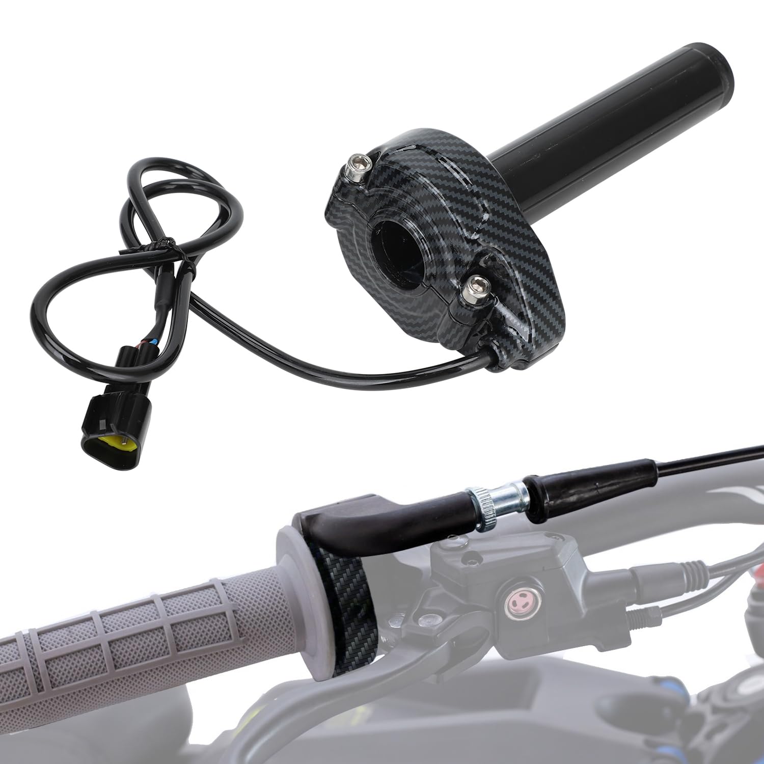 Amazon.com: IUVWISN Electric Dirt Bike Throttle for Surron, Twist ...