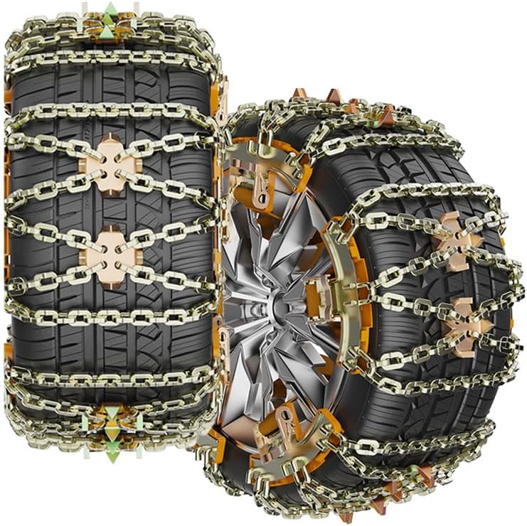 Amazon.com: PLTMIV Snow Chains, Tire Chains for SUV Car Pickup Trucks ...
