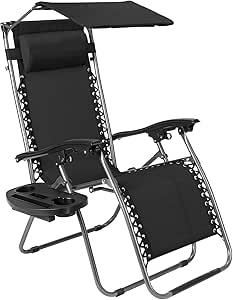Amazon.com : X Capture X Infinity Zero Gravity Chair with Awning ...