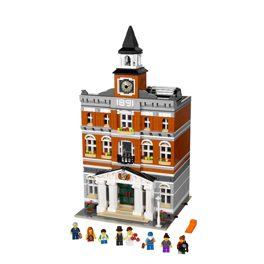 LEGO Creator – Building Set – Town Hall – 10224 : Lego Creator: Amazon ...