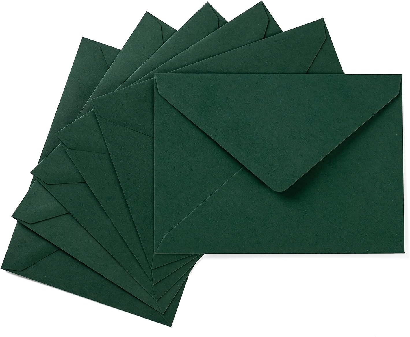 50 Pack A7 Colorful 5x7 Envelopes V Flap Invitation Envelopes for 5x7 ...