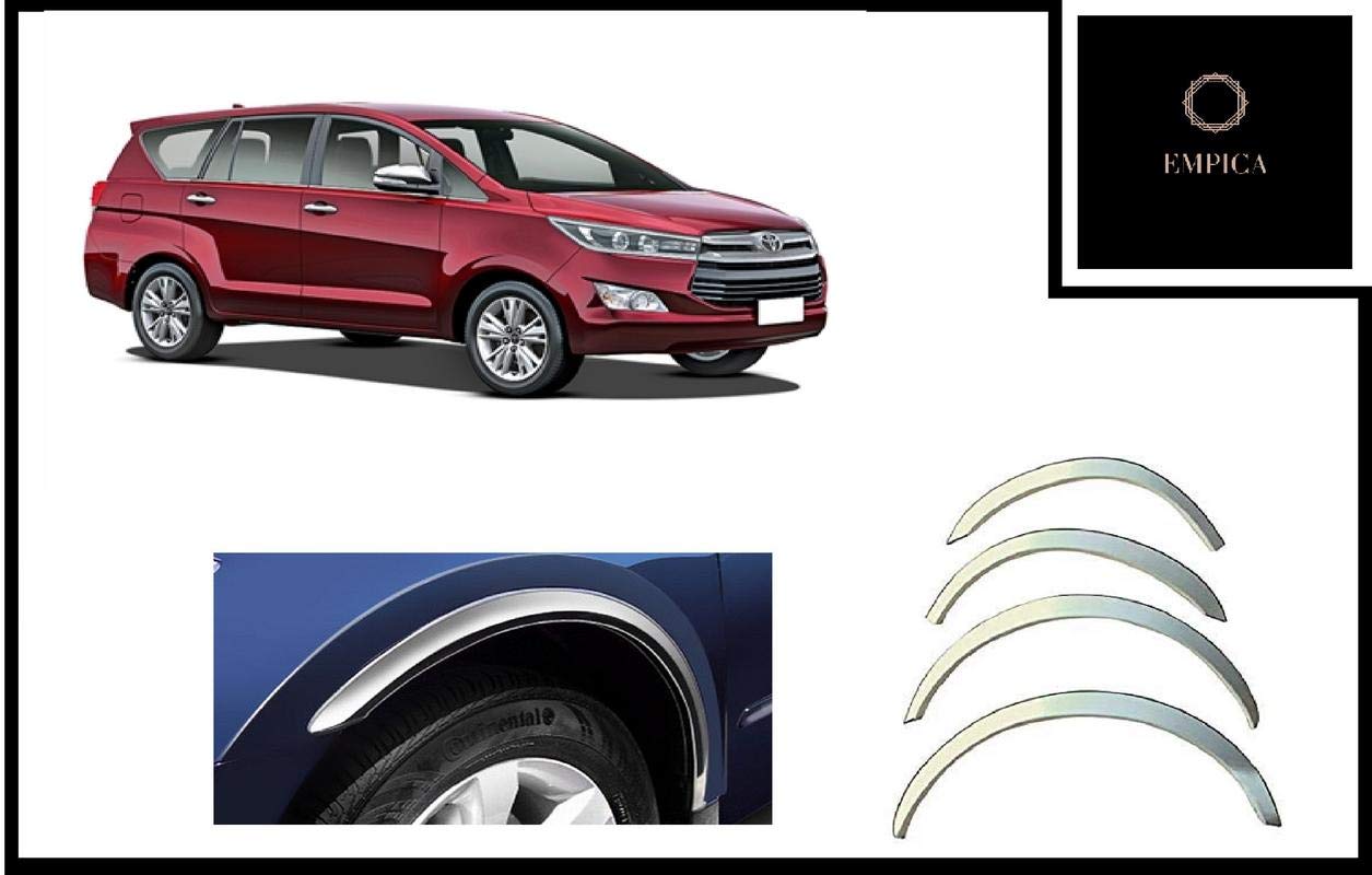 Empica Stainless Steel Wheel Arch Chrome Fender Lining Trim Moulding ...