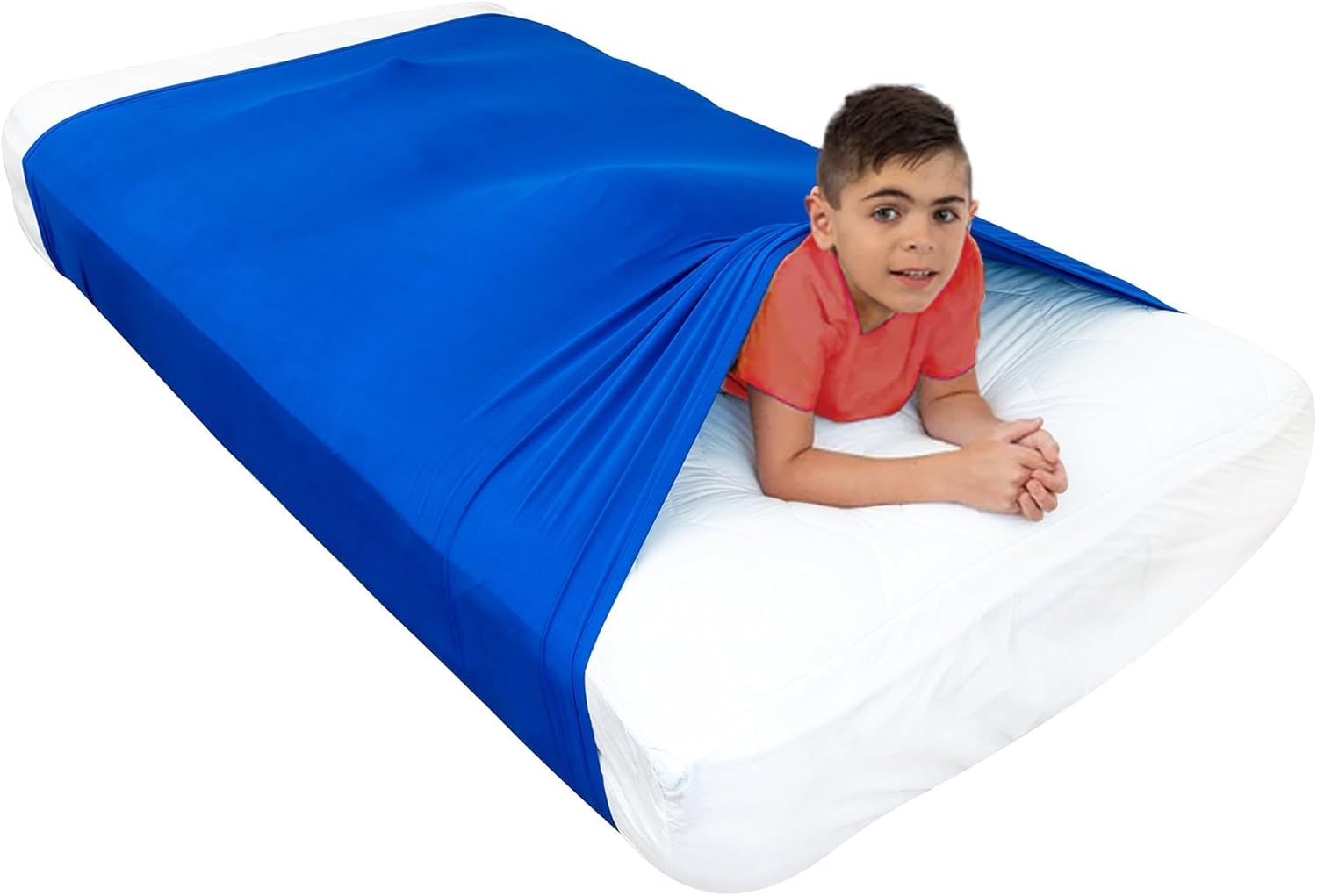 Amazon.com: Sensory Bed Sheet for Deep Pressure Therapy – Spandex Bed ...