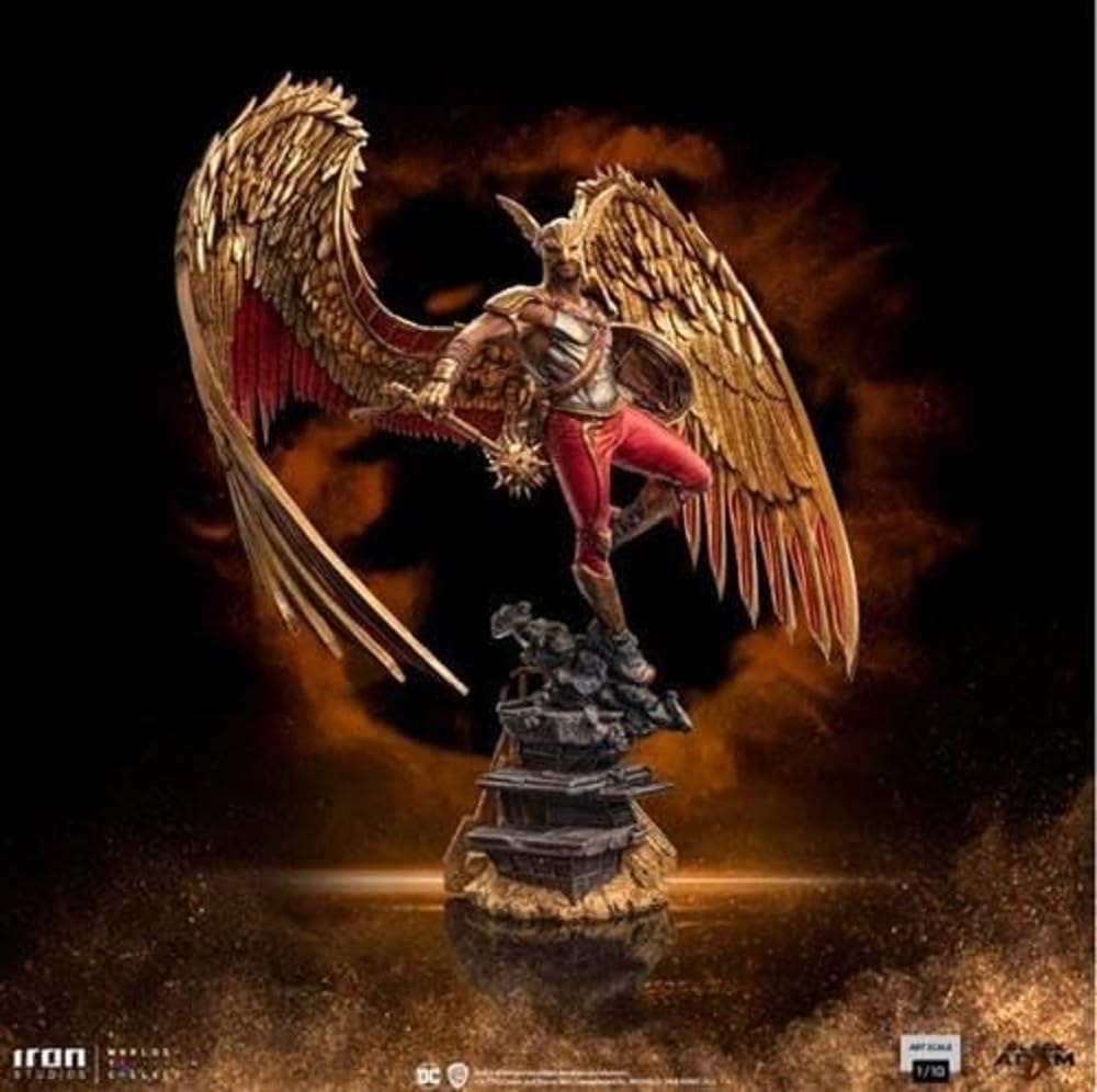Amazon.com: Black Adam Art Scale 1/10 Hawkman 36 cm : Toys & Games