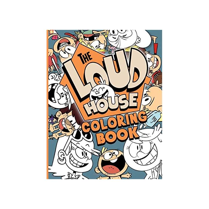 Buy Loud House Coloring Book: Loud House Color Wonder Adult Coloring ...