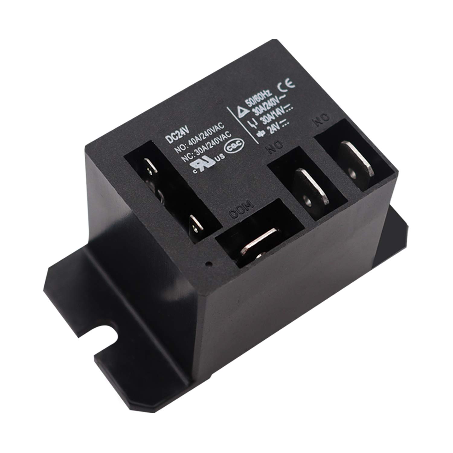 Snapklik.com : Tnisesm Miniature Power Relay AC 24V Coil, 30A SPDT