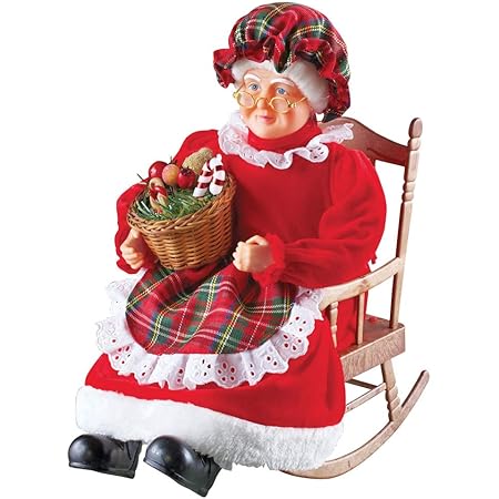 Amazon.com: Windy Hill Collection 16" Inch Standing Mrs. Santa Claus ...