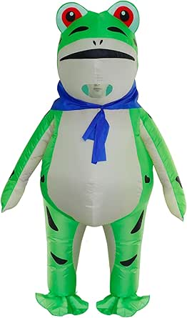 Inflatable Frog Costume, Adult Inflatable Costume Frog Halloween ...
