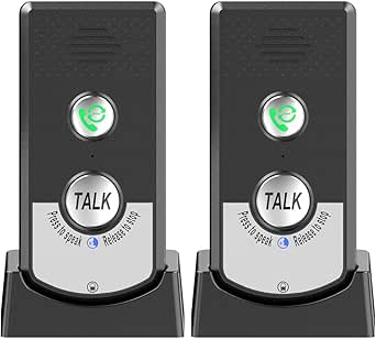 ZOYDP Wireless Intelligent Voice Intercom, 2-Way Call Radio Intercom ...