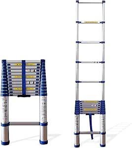 Aluminum Extension Ladder 8m/ 7m/ 6m/ 5m/ 4m/ 3m/ 2m/ 1m Tall ...