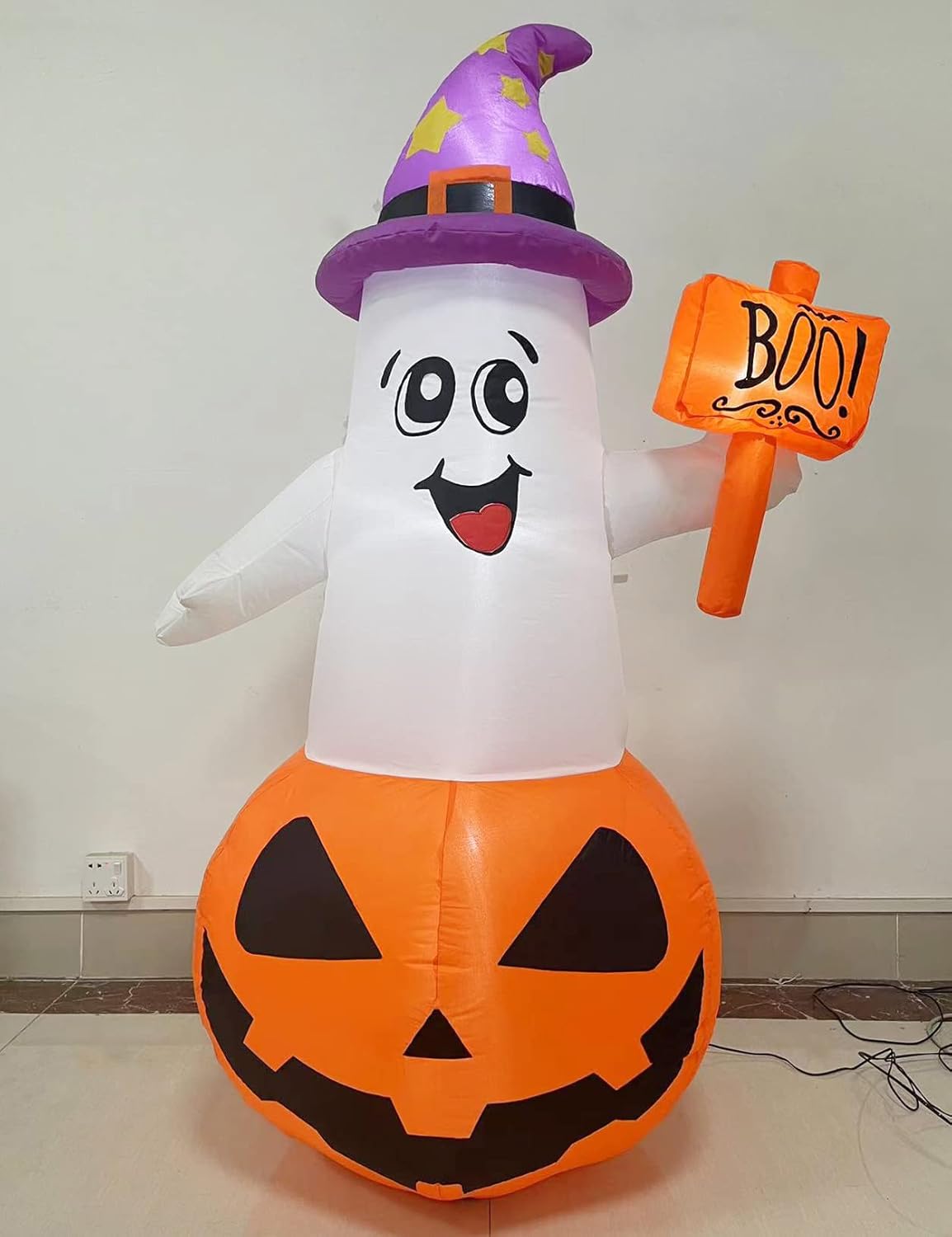 Amazon.com: BOHON 5Ft Halloween Inflatables Decorations Outdoor Cute ...